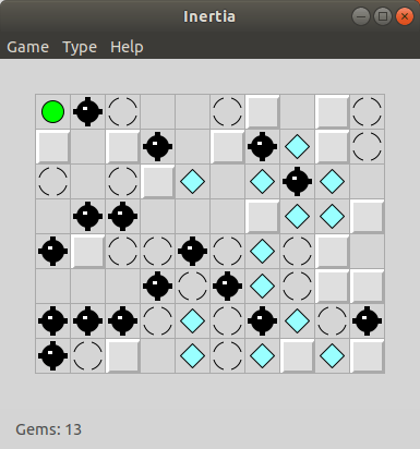 Inertia - Collect the Gems Avoiding the Mines - Puzzle Game - OSS Blog