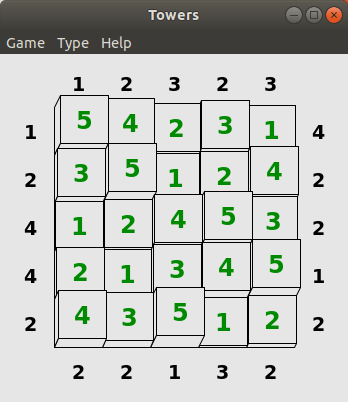 Towers - Complete the Latin Square of Towers - Puzzle Game - OSS Blog